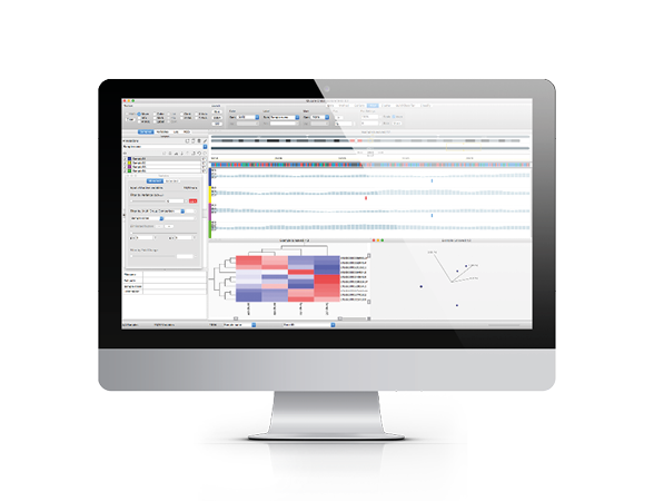 Bioinformatic software miRNA analysis | Qlucore